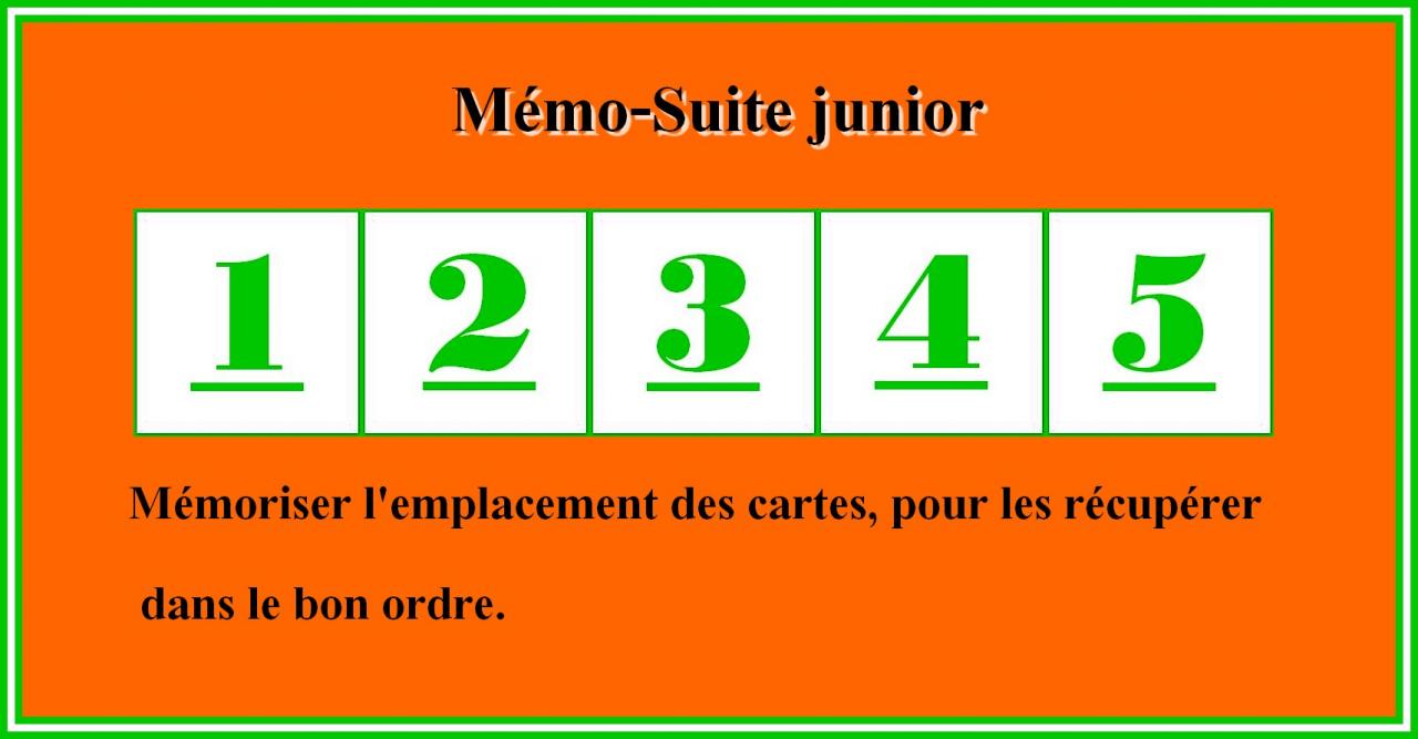 Mémo-Suite junior